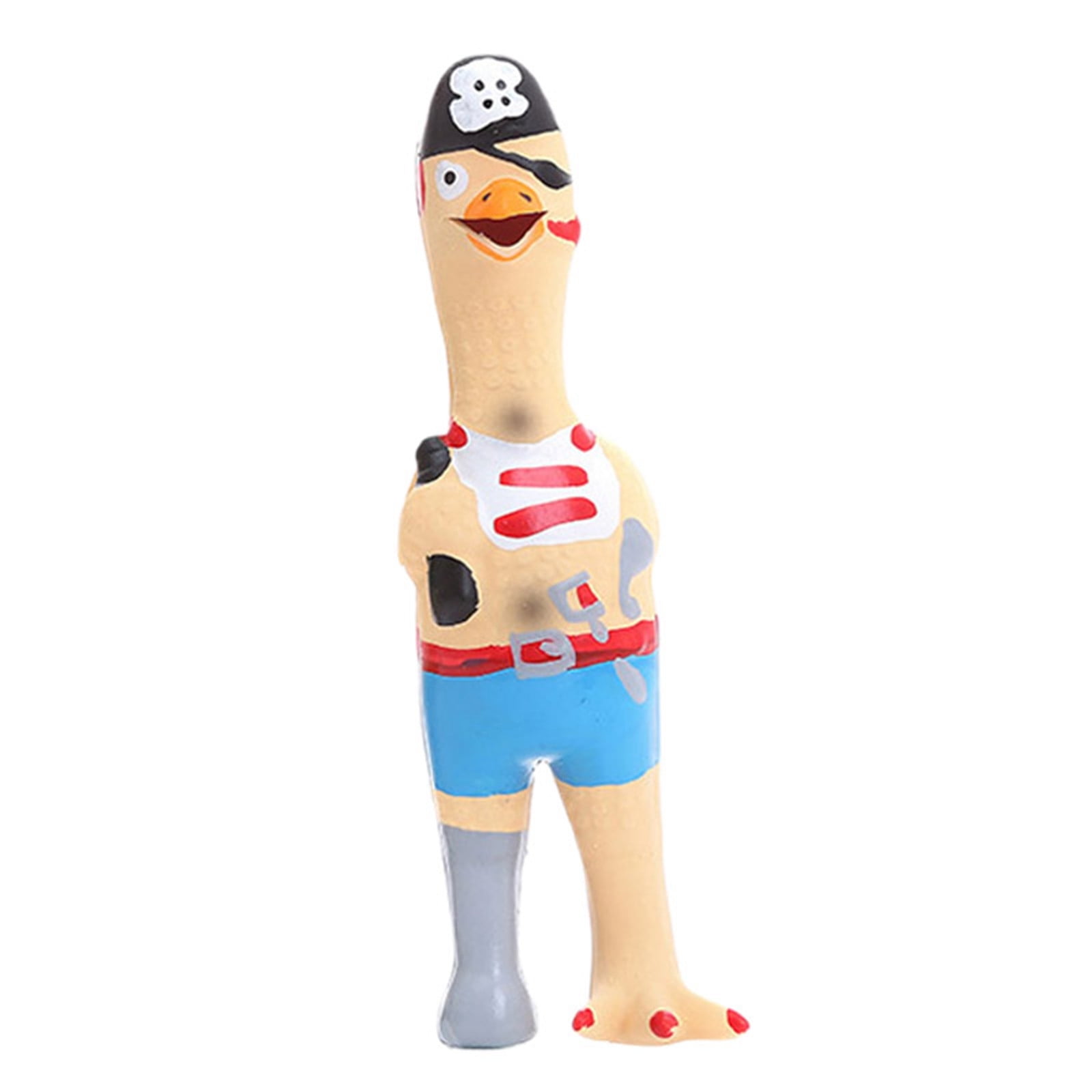 uvwlwu Strange Chicken Interactive Dog Toy for Teething with Vocal ...