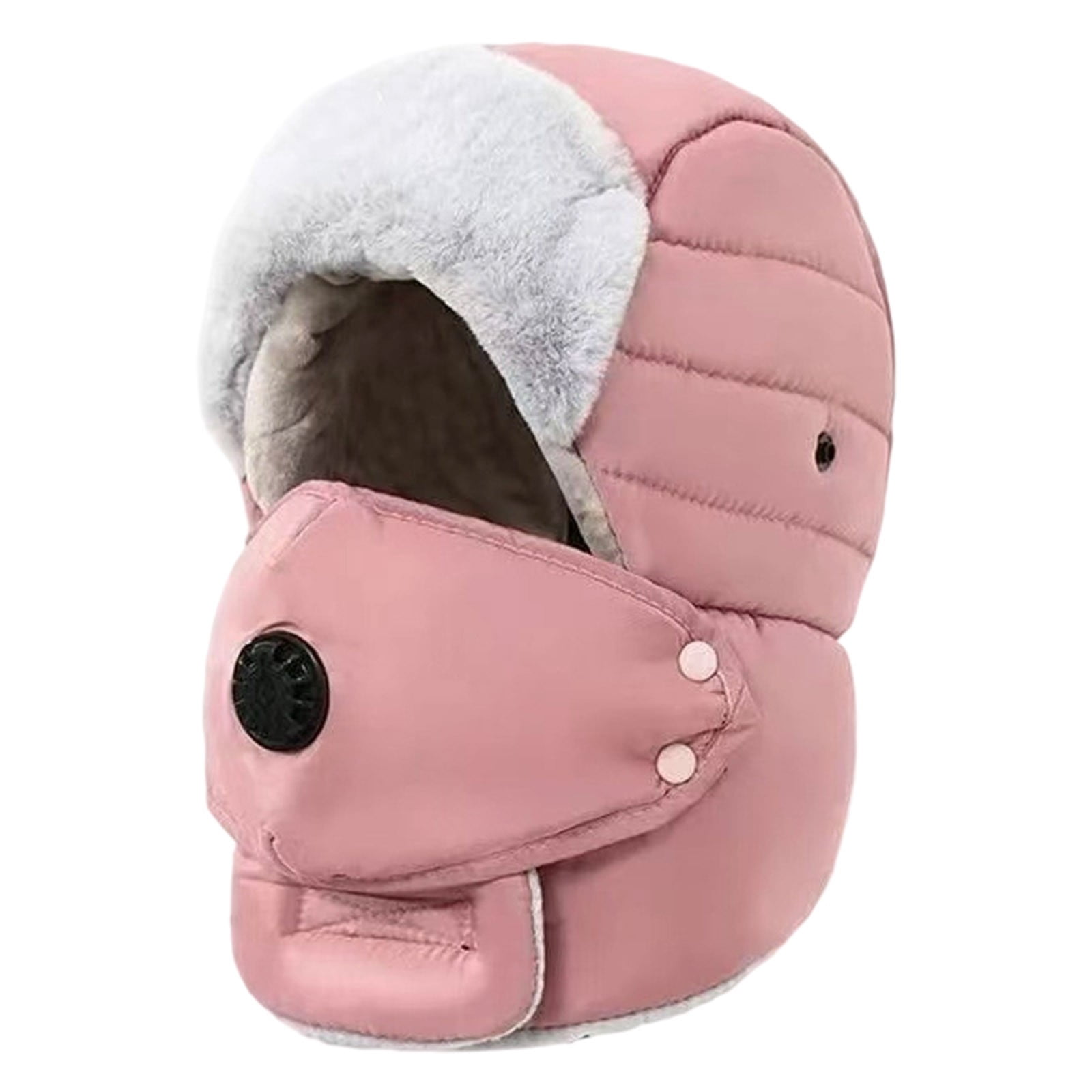 uvwlwu Thermal Winter Hat with Detachable Breathing for Outdoor Comfort ...
