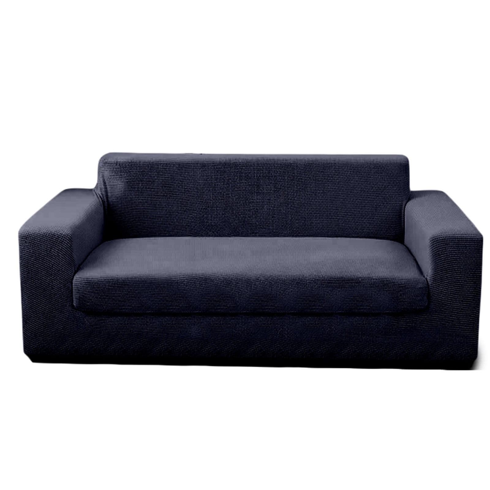 uvwlwu Universal All Season Solid Color Knitted Elastic Sofa Protector ...