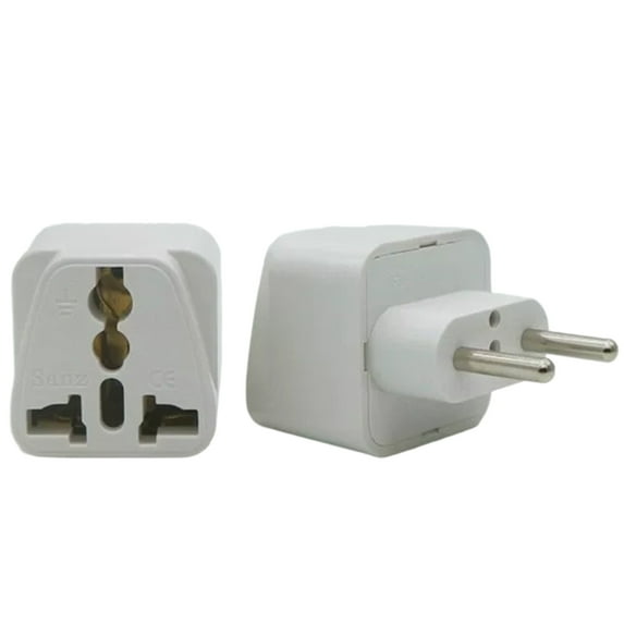 uvwlwu Universal Travel Plug Adapter with 3 Pin Design AC Power ...