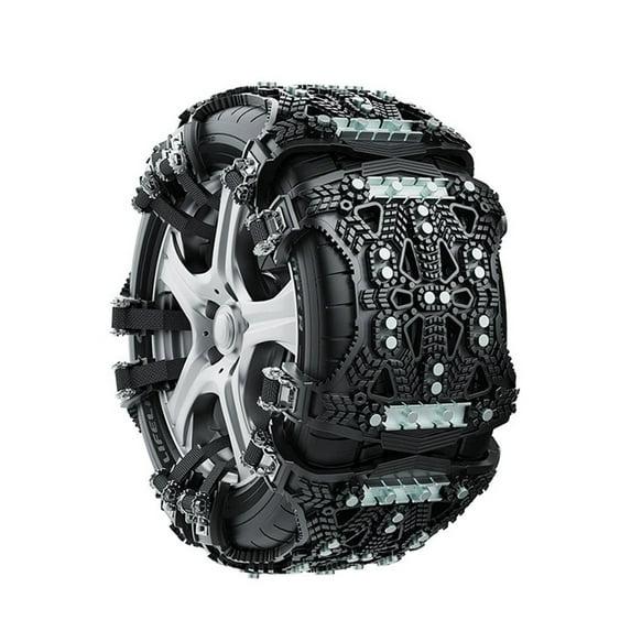 uvwlwu Universal Vehicle Steel Plate Traction Grip Chains for All Season Winter Road Driving on ...