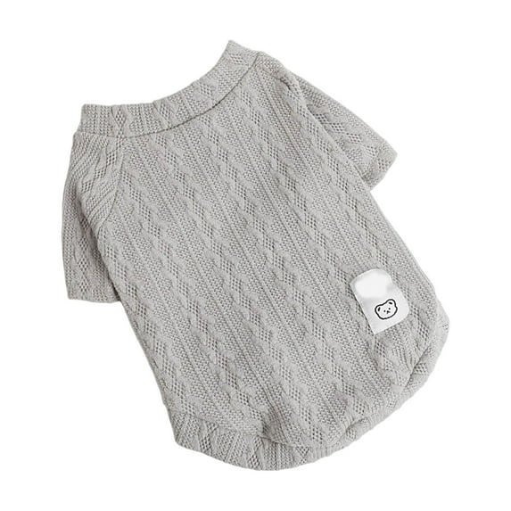 uvwlwu Warm Knitted Pet Sweater For Small Medium Cats And Puppies Fall ...