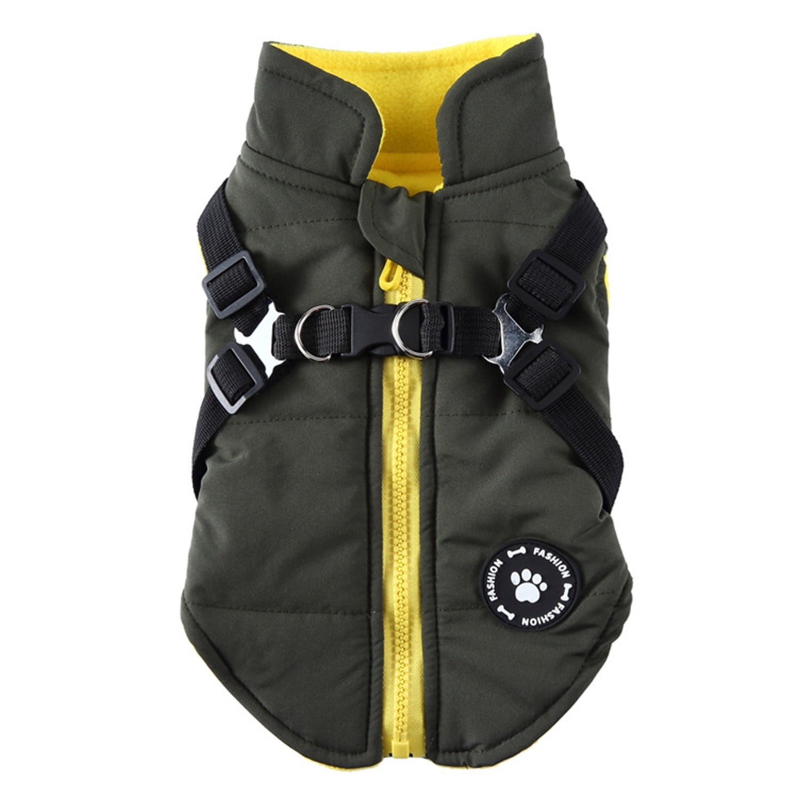 uvwlwu Winter Coat for Large Dogs, Extra Warm and Windproof Jacket with ...
