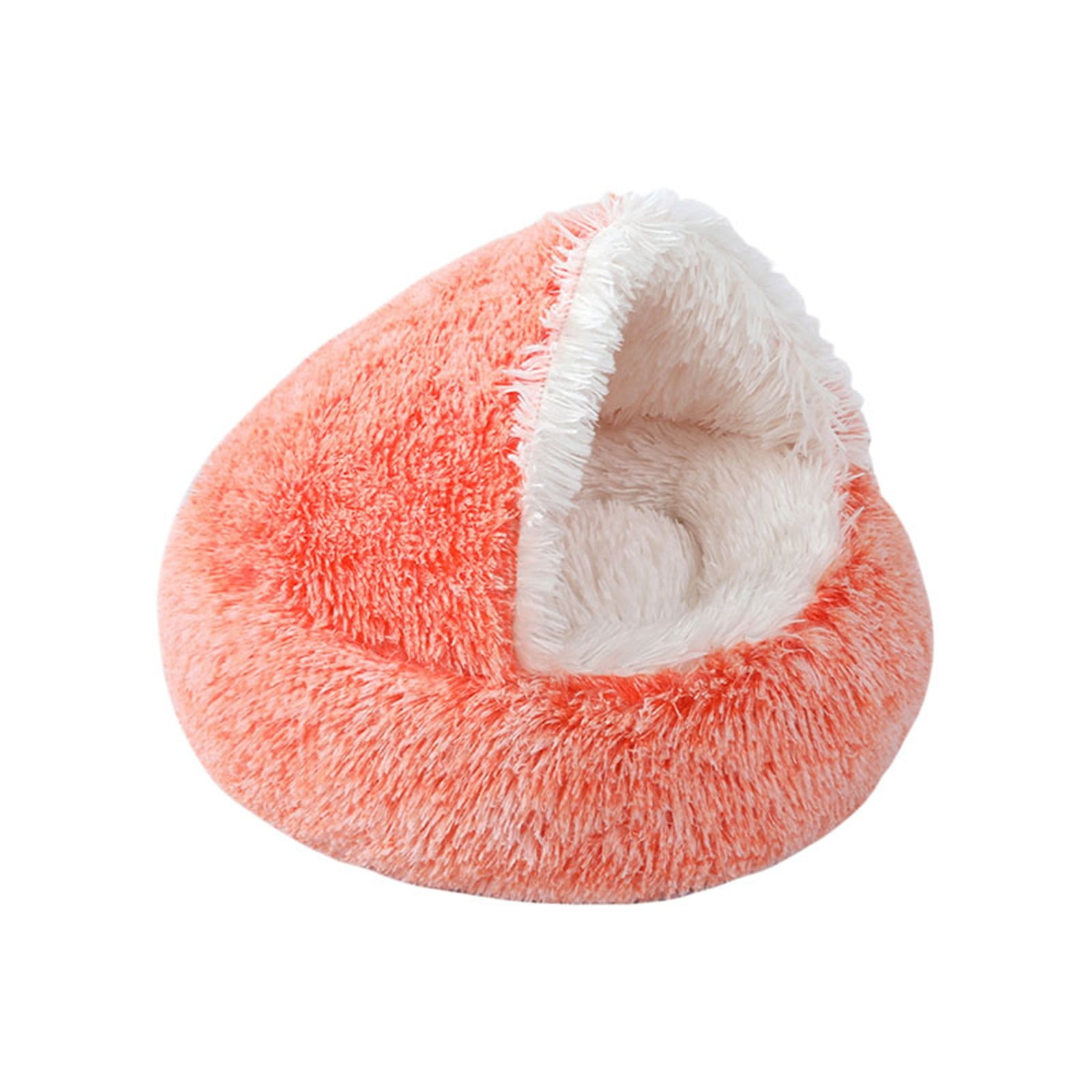 uvwlwu Winter Warm Semi Enclosed Cat Cat Bed Semi Enclosed Bed Enclosed ...