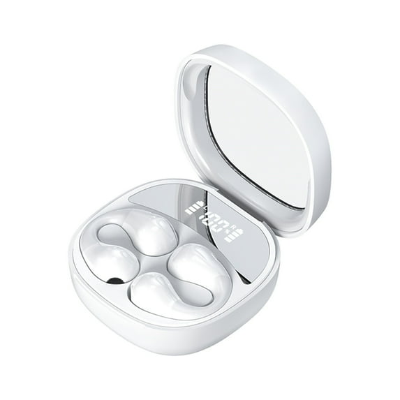 uvwlwu Wireless Ear Clip Bone Conduction Headphones Bluetooth Mini ...
