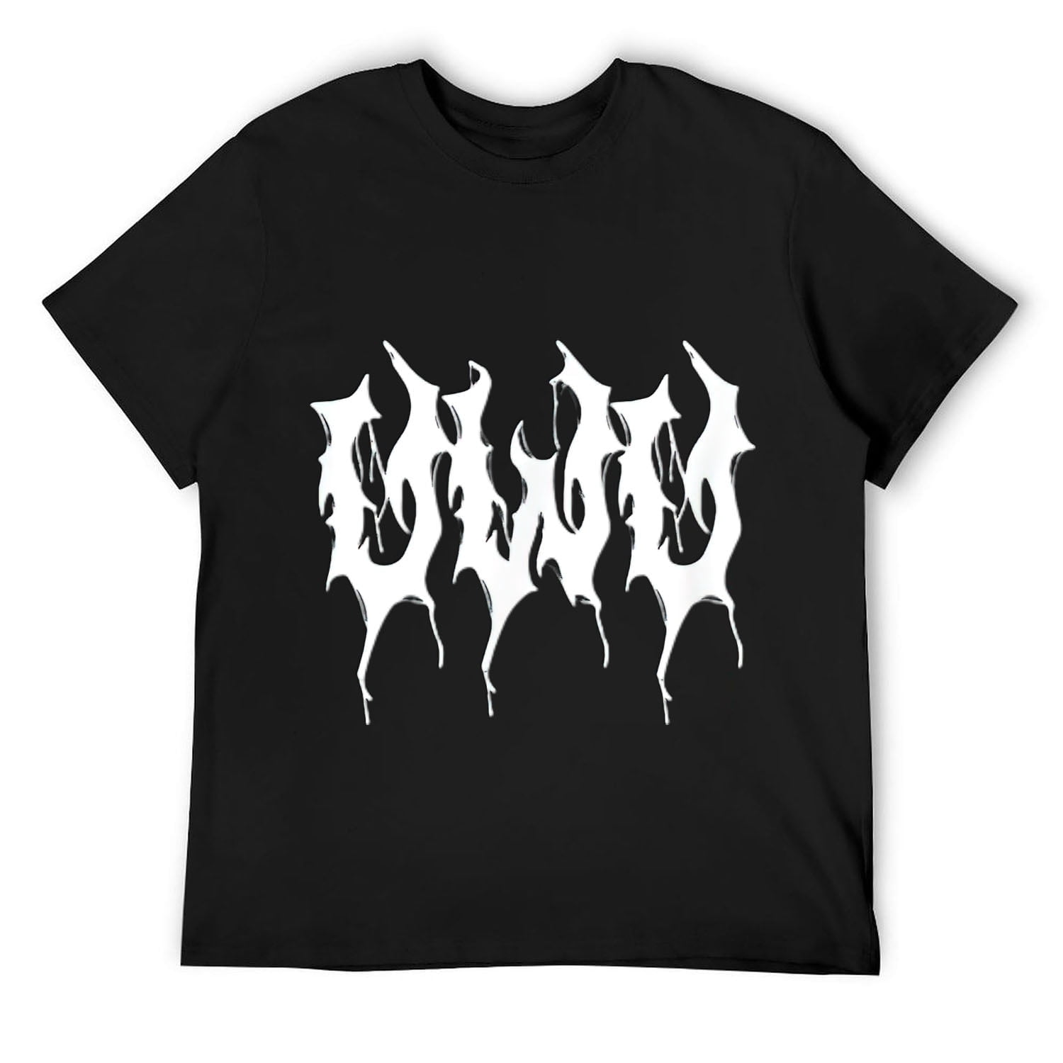 uwu But In DeathMetal Font T-Shirt-L - Walmart.com