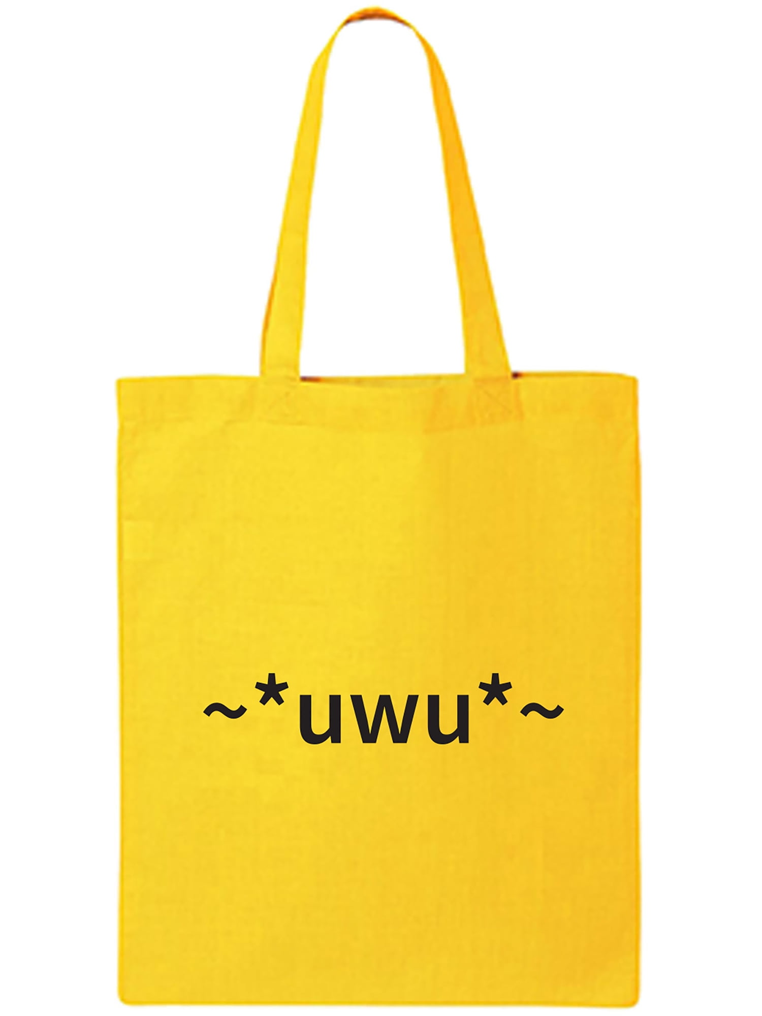 uwu Cotton Canvas Tote Bag - Walmart.com