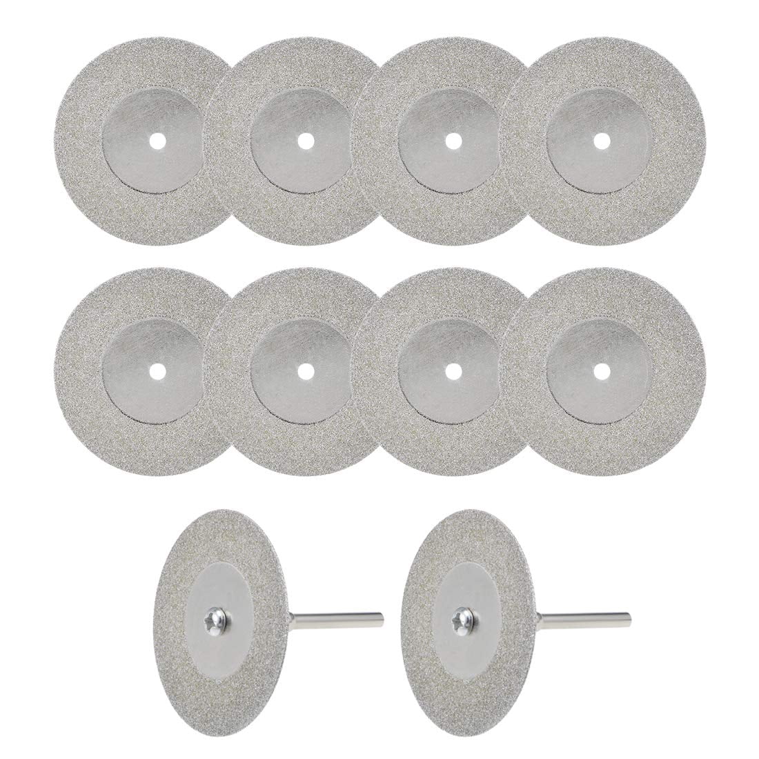 uxcell 10 Pcs 40mm Diamond Cutting Wheels Cut Off Wheel with 2 Pcs ...