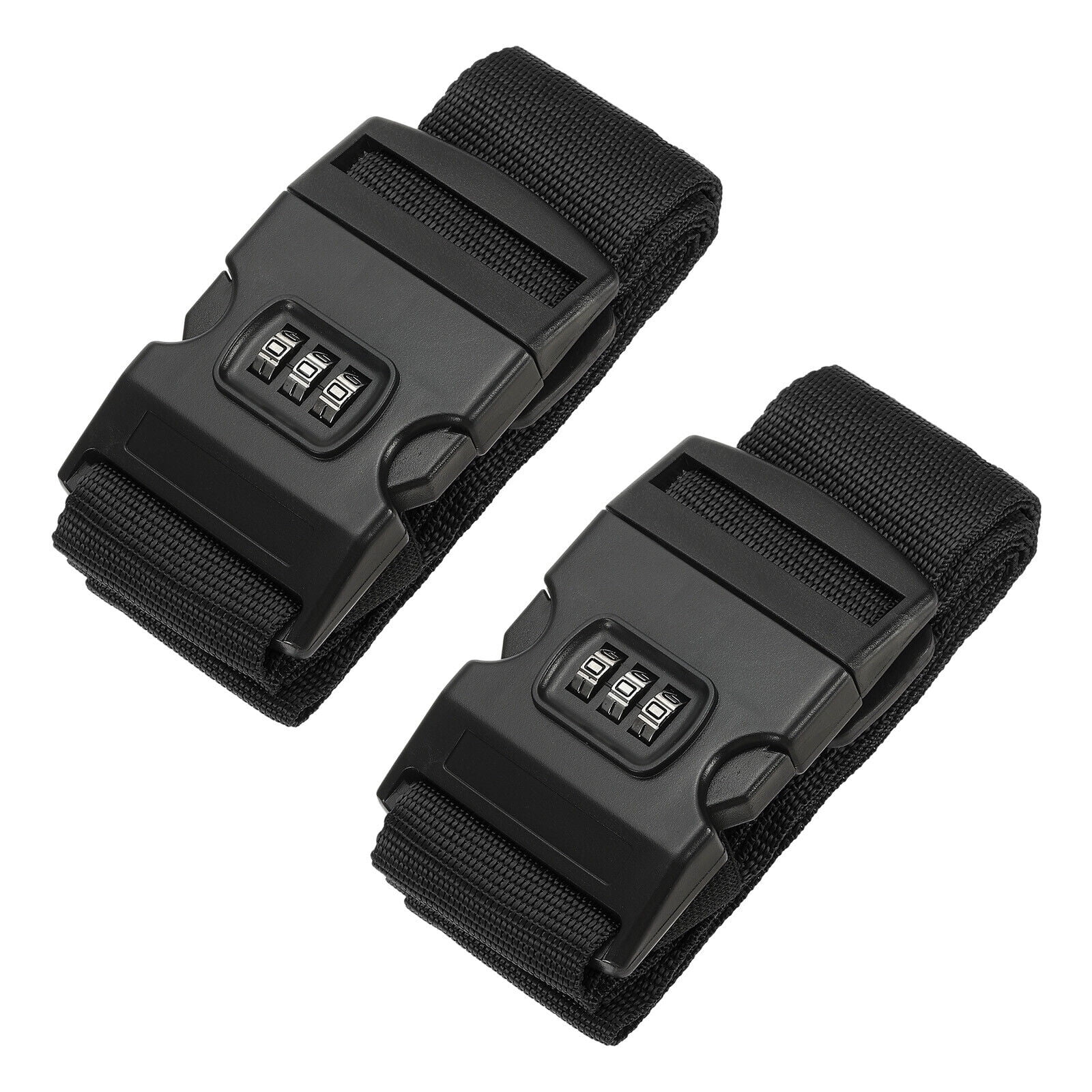 uxcell 2-Pack TSA Approved Luggage Straps with Combination Lock ...
