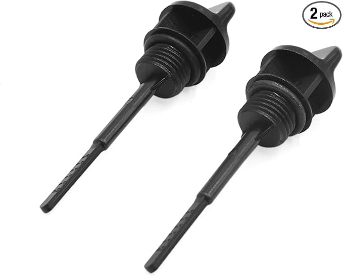 uxcell 2pcs 18mm Motorcycle Engine Oil Tank Level Gauge Cap Oil Filler ...