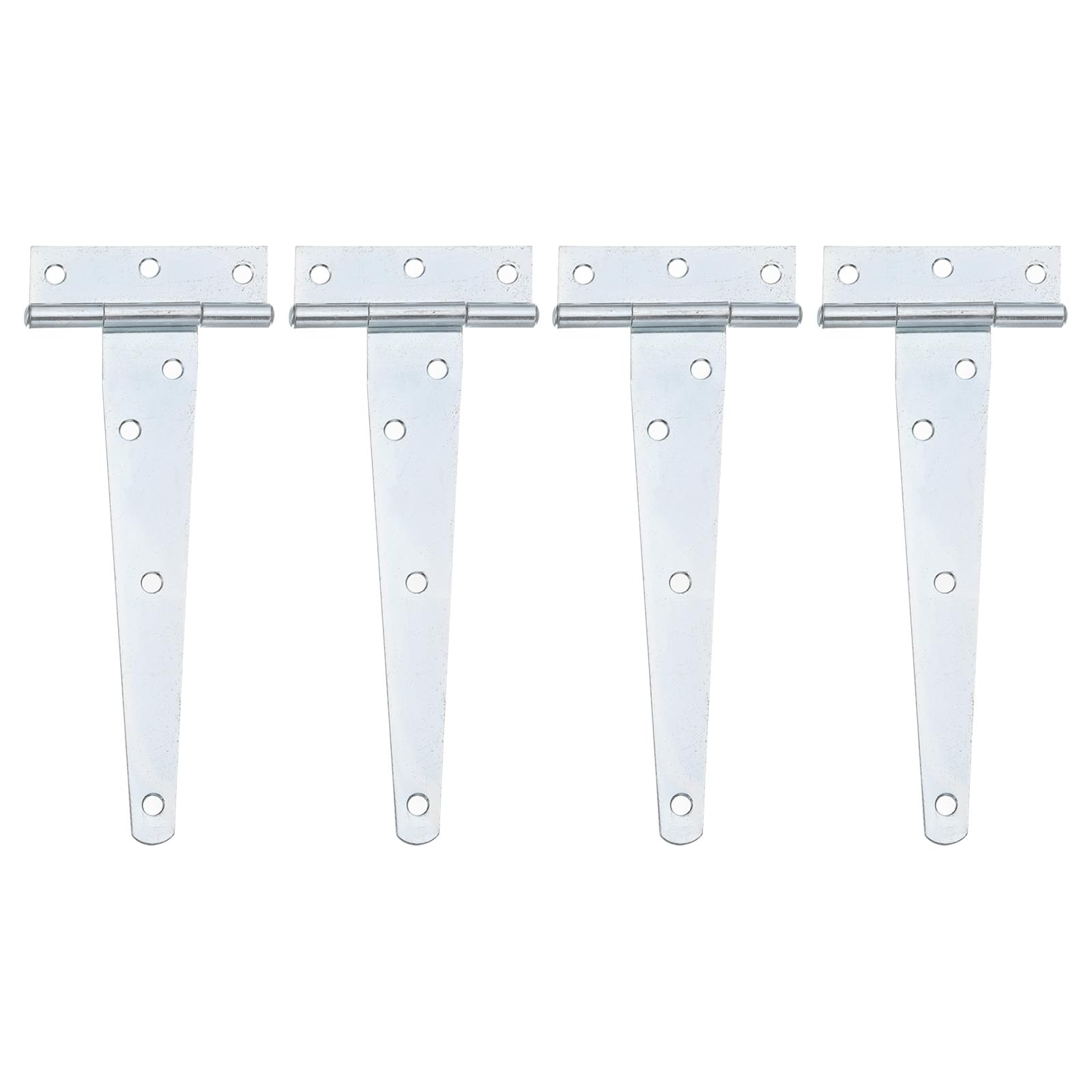 uxcell 4Pcs T-Strap Door Hinges, 6" Wrought Tee Shed Gate Hinges Iron ...
