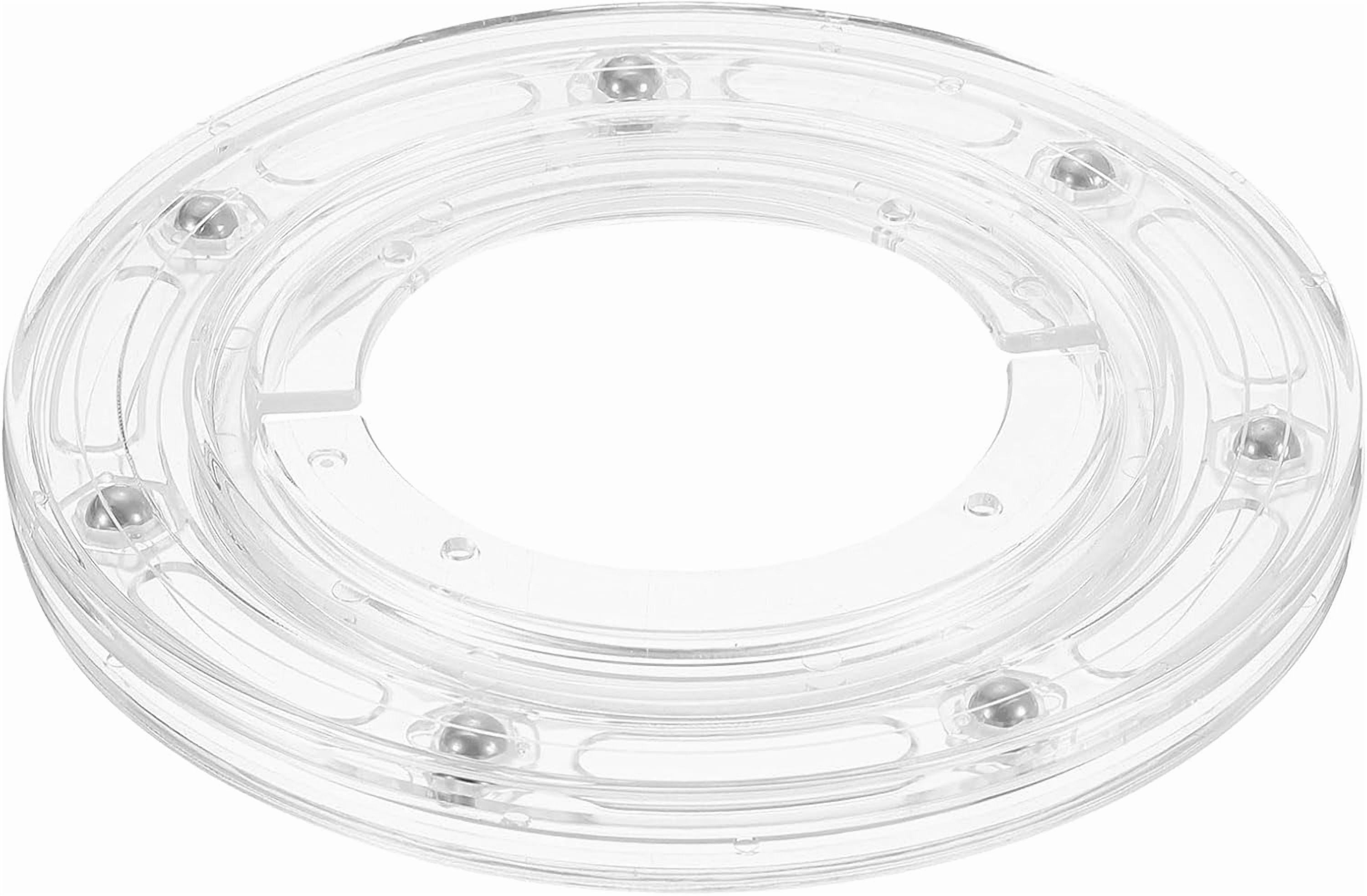 uxcell Acrylic Lazy Susan Turntable, 5.5 Inch Clear Turntable Organizer ...