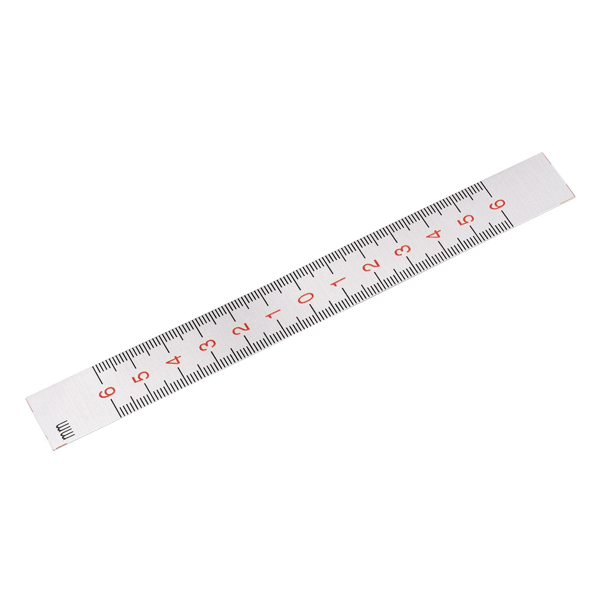 uxcell Center Finding Ruler 60mm-0-60mm Table Sticky Adhesive Tape ...
