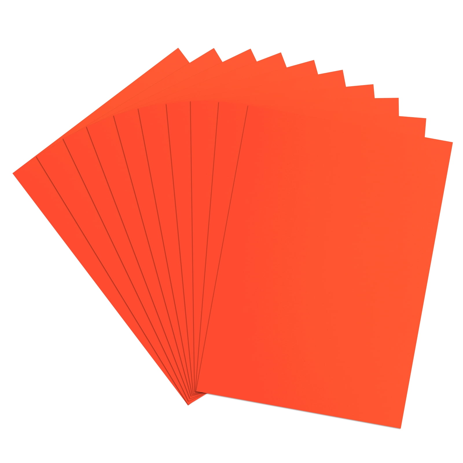 uxcell Glow in The Dark Card 24 Sheets Blank Neon Card Stock 8"x6 ...