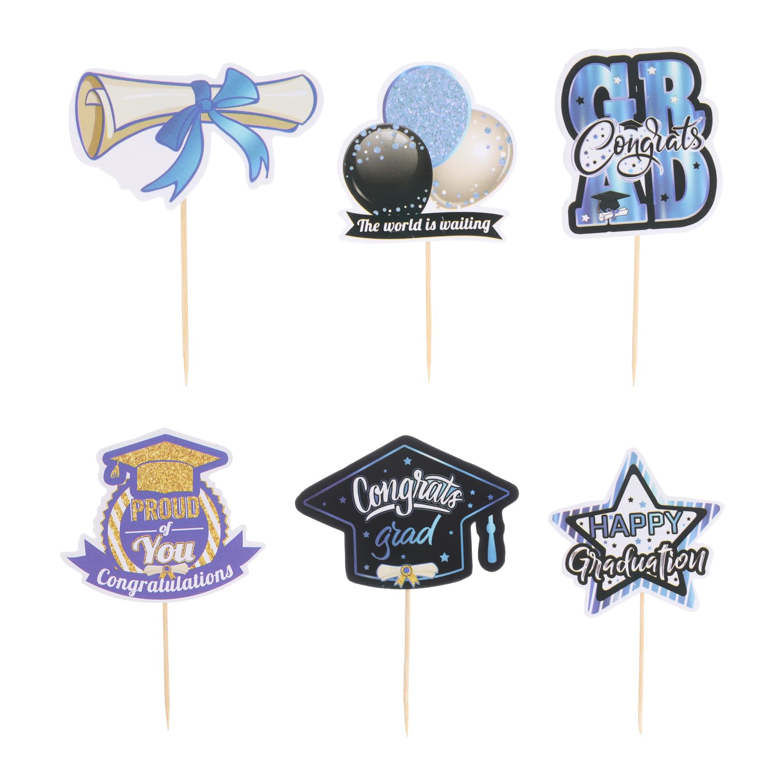 uxcell Graduation Centerpieces for Tables Decoration Table Toppers ...