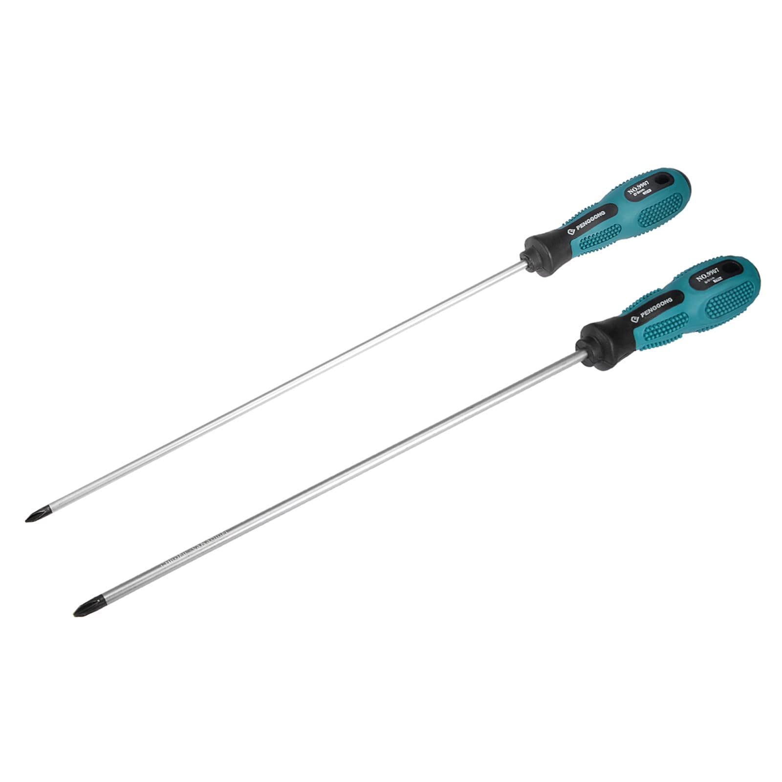 uxcell Phillips Screwdriver Set, PH1 & PH2 Magnetic Cross Screw Driver ...