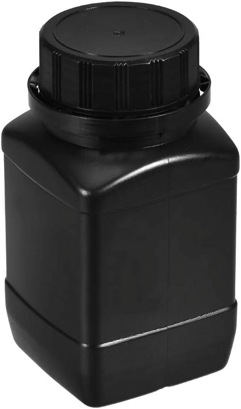 uxcell Plastic Lab Chemical Reagent Bottle, 250ml/8.45 oz Wide Mouth ...