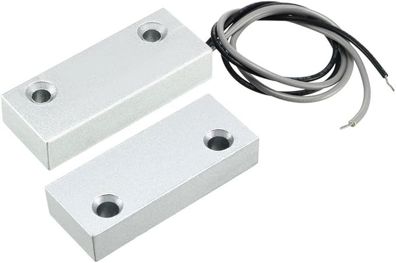 uxcell Rolling Door Contact Magnetic Reed Switch Alarm with 2 Wires for ...