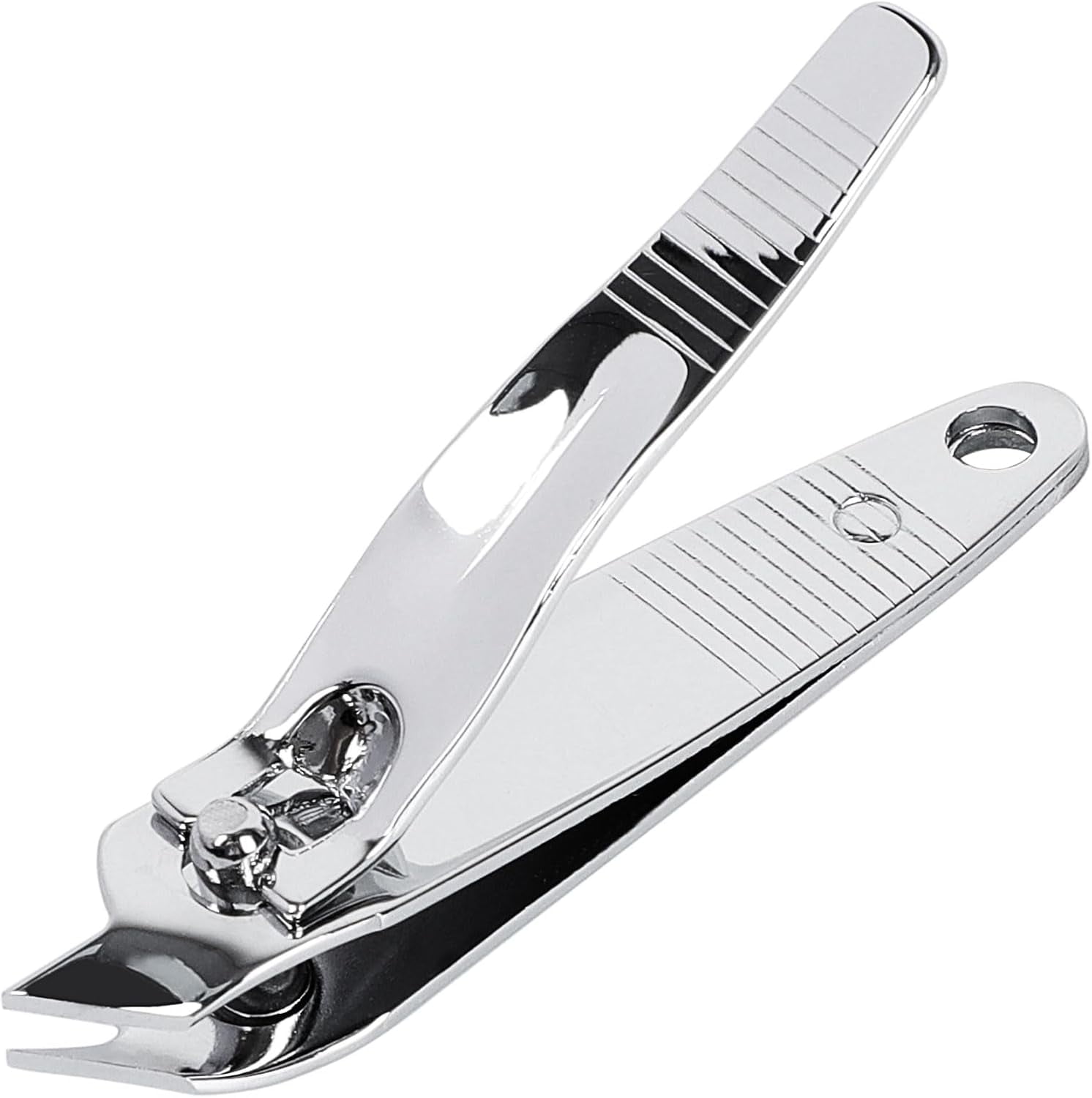 uxcell Sharp Nail Clippers, Stainless Steel Slanted Edge Toenail Cutter ...