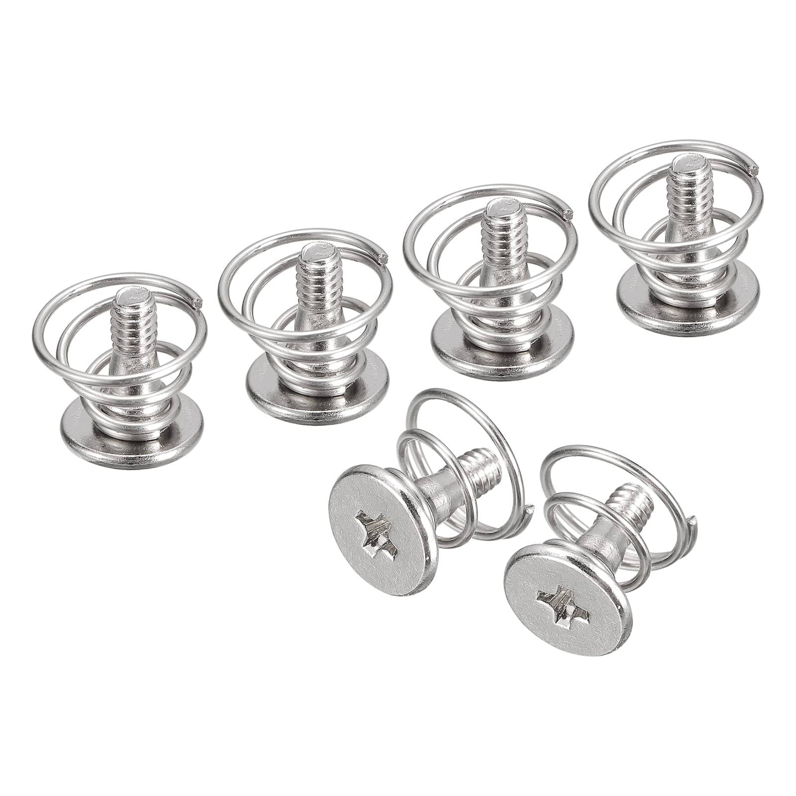 uxcell Spring Screws, 20pcs SSF20 M2x6mm 7.2mm Spring OD GPU Graphics ...