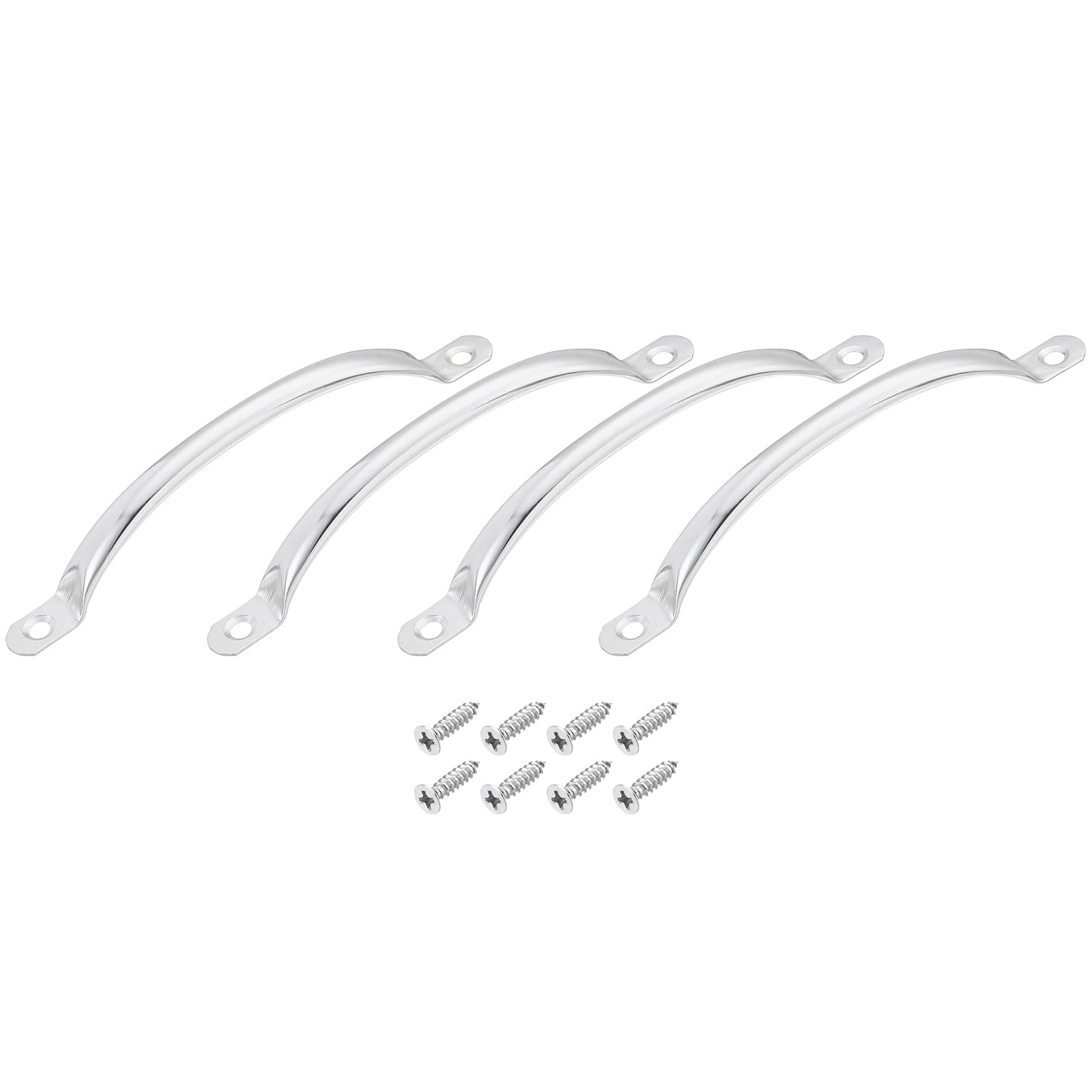 uxcell Stainless Steel Door Pull Handles, 4Pcs 145mm/5.71" Long Door ...