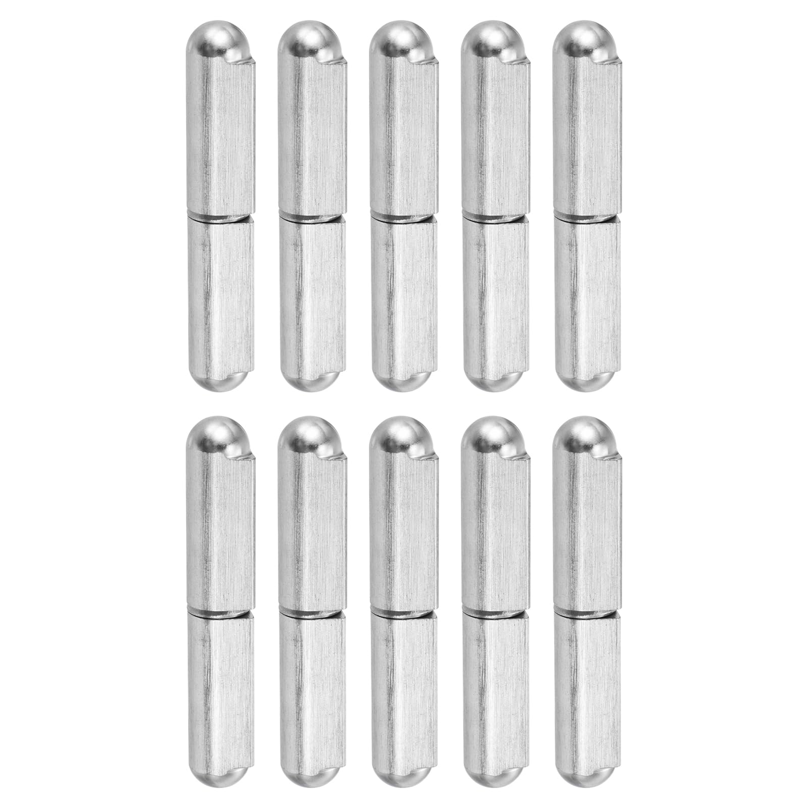 uxcell Weld Barrel Hinges,10 Pack 3" Long 5/8" Diameter - 304 Stainless ...