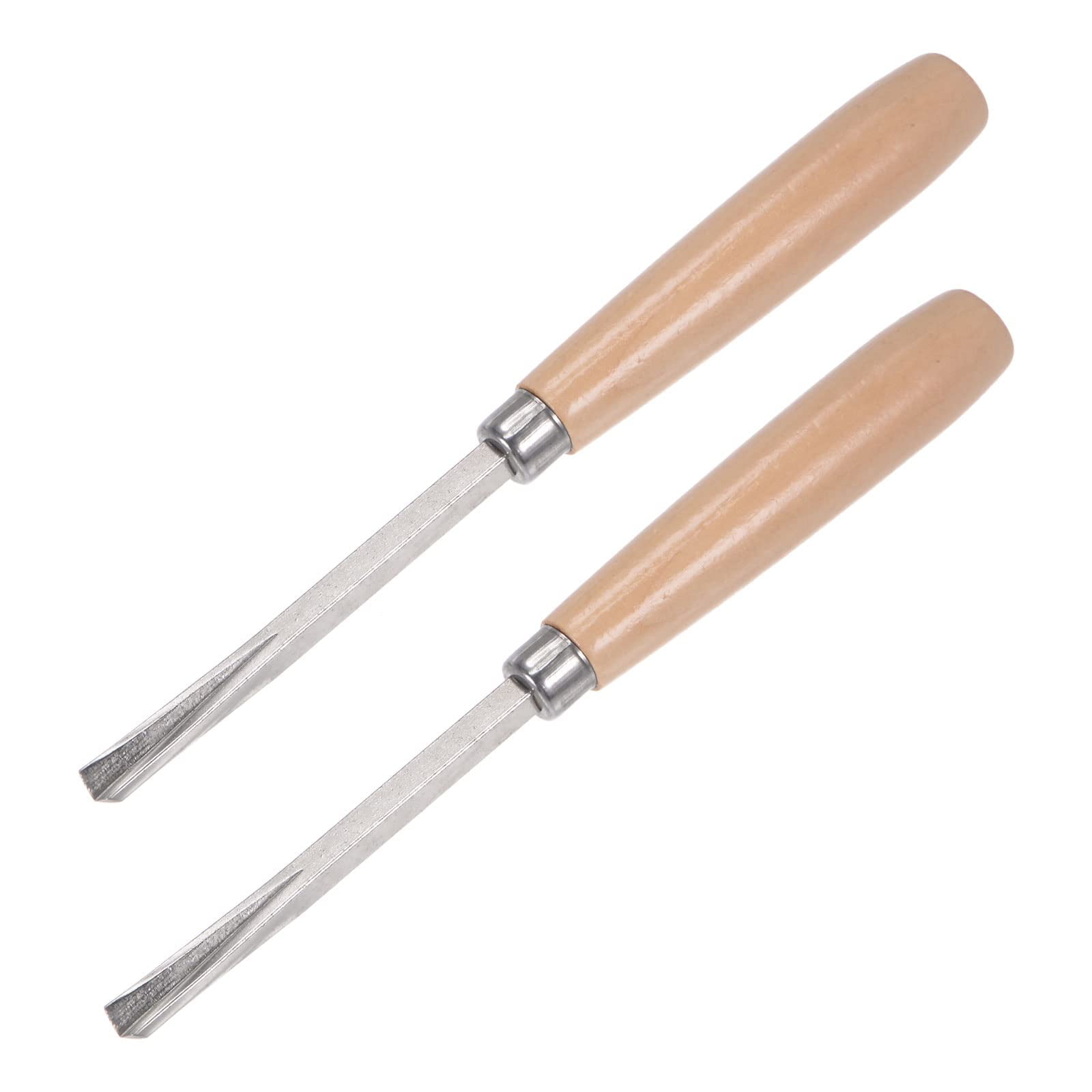 uxcell Wood Chisels Carving EC36 Knife, 10mm Chrome Plated 45# Carbon ...
