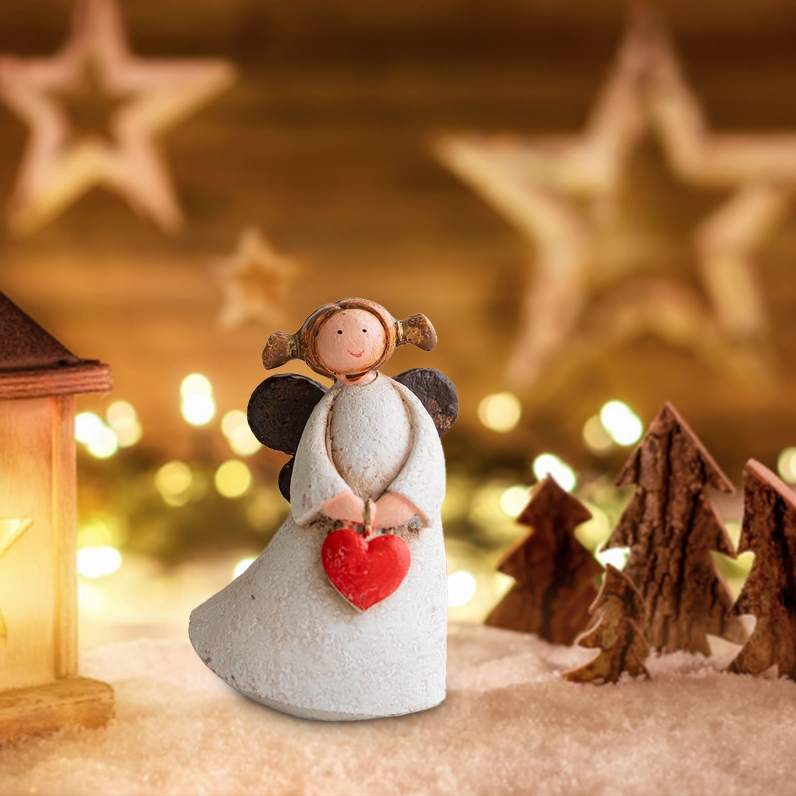 uytogofe Angel Christmas Ornament Cute Memorial Statue Cherubs Angels ...