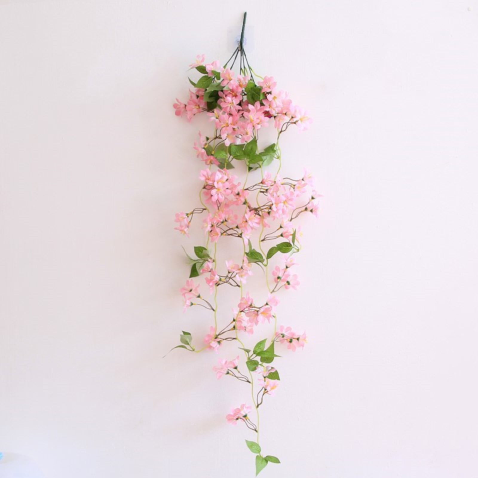 uytogofe Artificial Hanging Flowers Artificial Hanging Plant Silk Faux ...