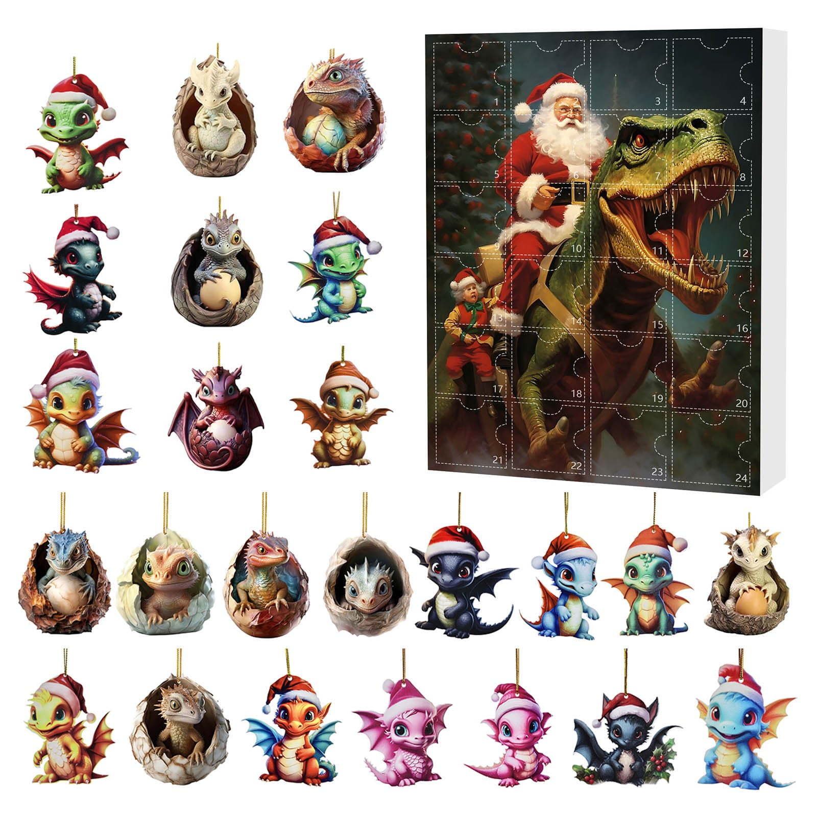uytogofe Christmas Home Decor 2024 Christmas Holiday Advent Calendar ...