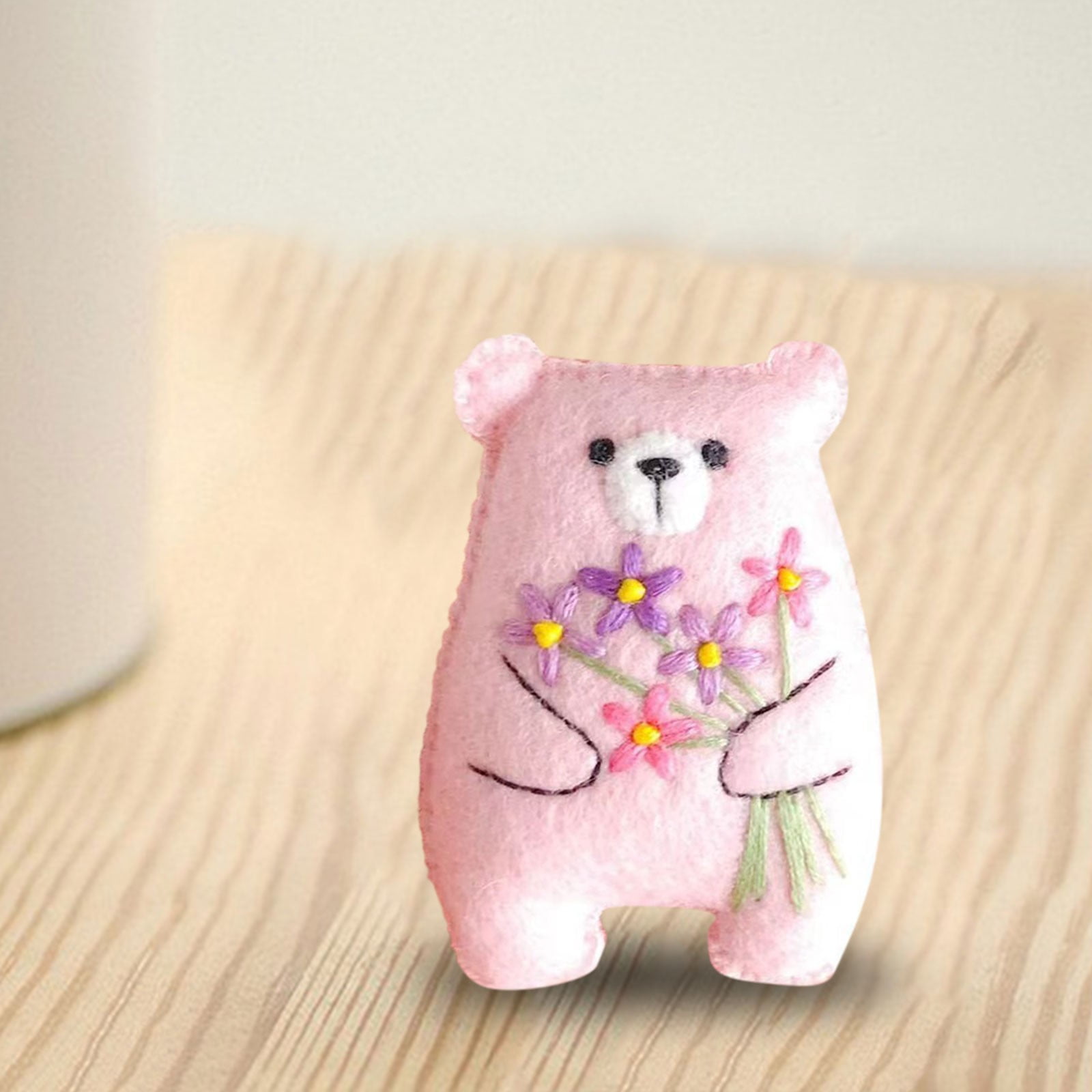 uytogofe Cute Little Pocket Cuddle Plush Dolls Decorated With Flowers ...
