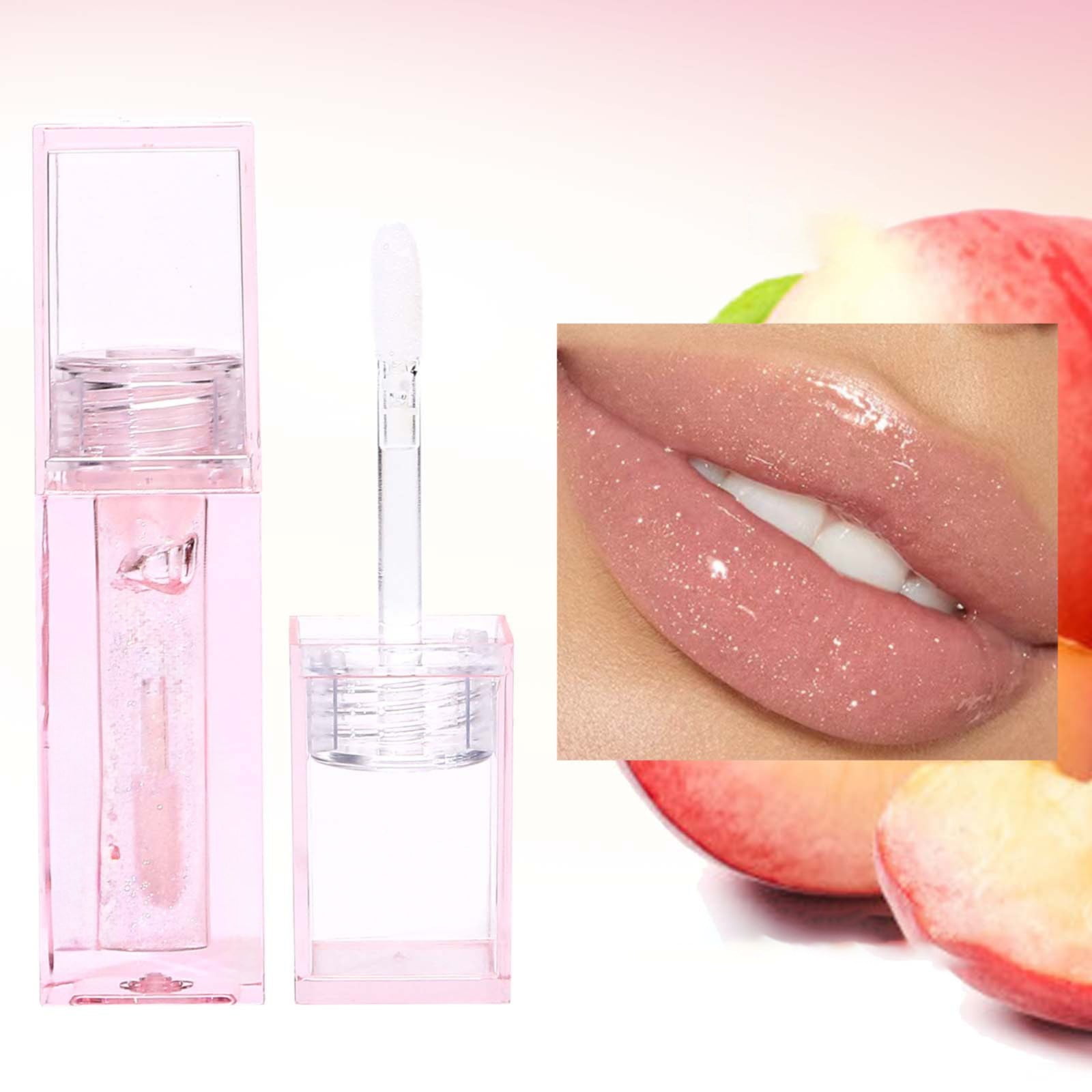uytogofe Fruity Four Color Transparent Lip Gloss With Fine Glitter New ...