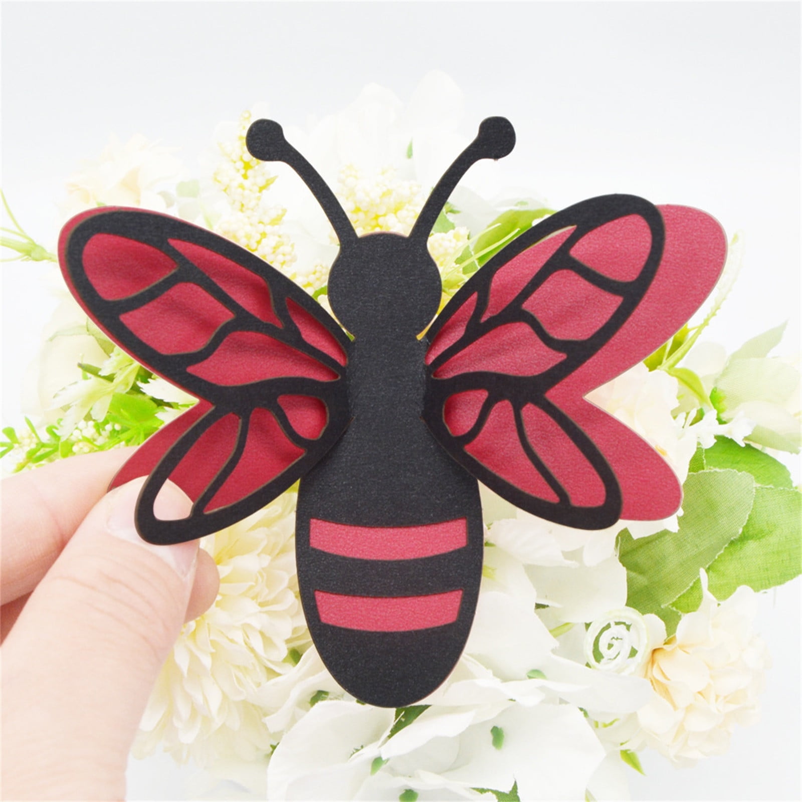 uytogofe Pearlescent Paper Double Bee Wedding Party Festive Home ...