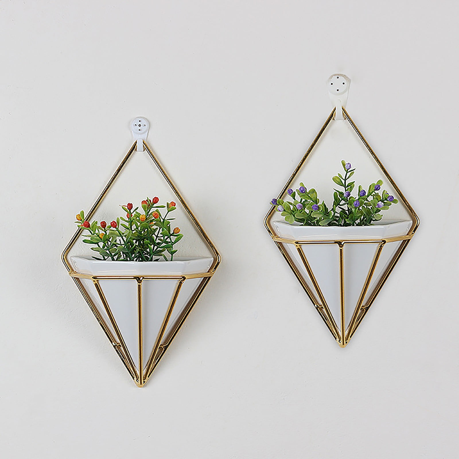 uytogofe Trigg Hanging Planter Vase Wall Decor Pot And Container For ...