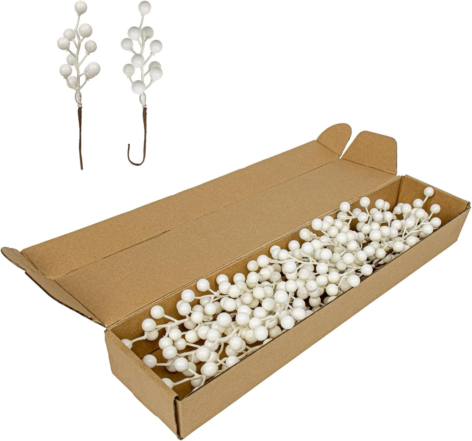 uyun 32 Pack Christmas Picks Artificial Christmas Tree Berries 6.5 Inch ...