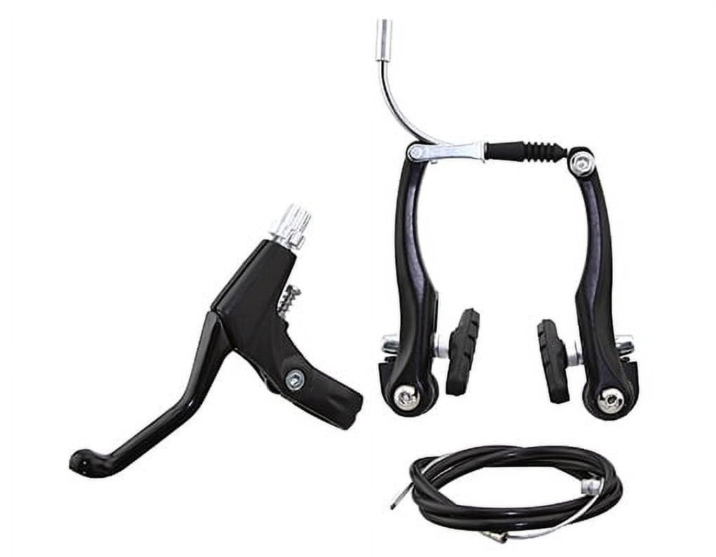 v-brake front with lever black. Bike brake - Walmart.com
