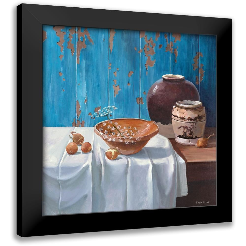 v.d. Valk, Karin 20x20 Black Modern Framed Museum Art Print Titled ...