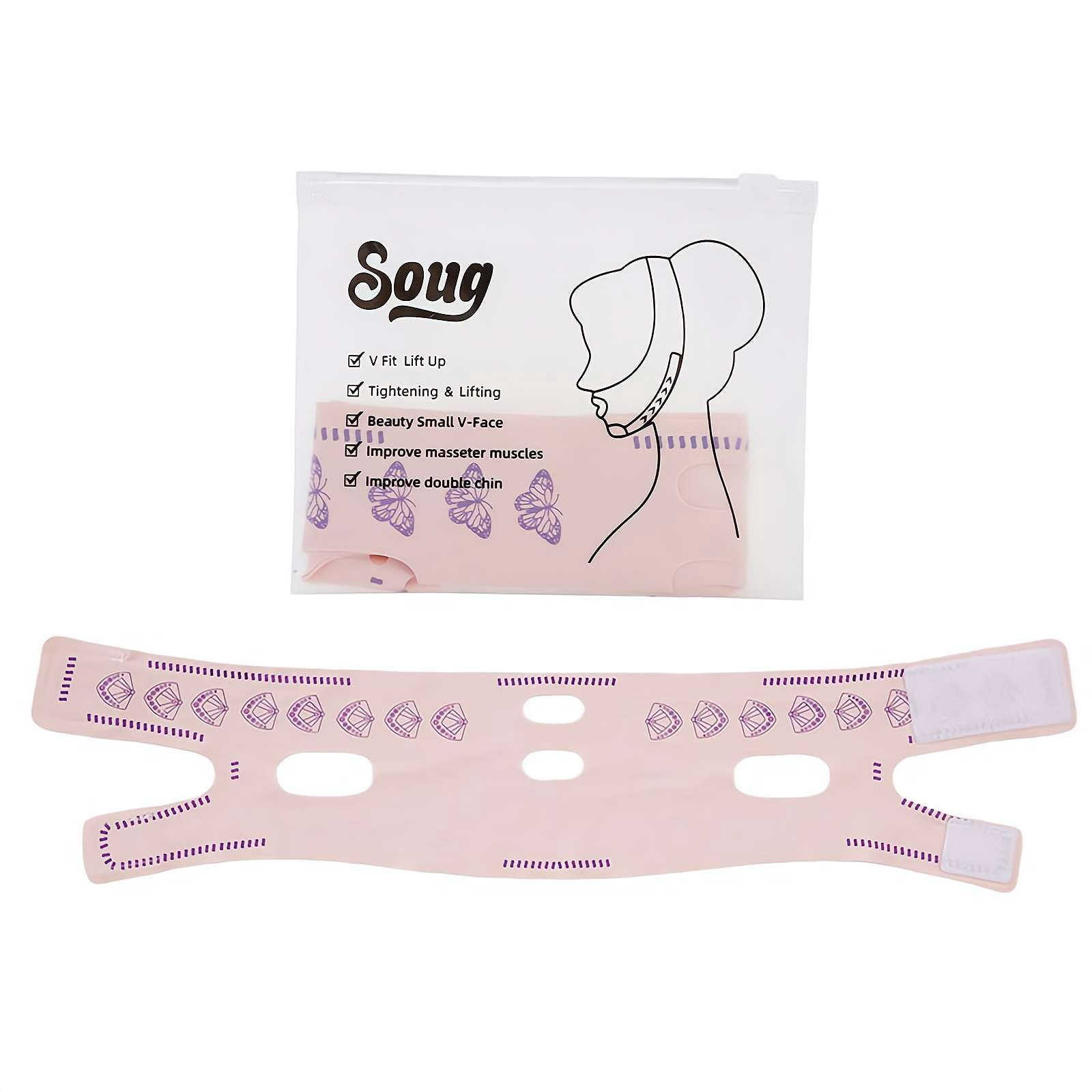 v-face bandage, lifting and firming sagging face lift, double chin ...