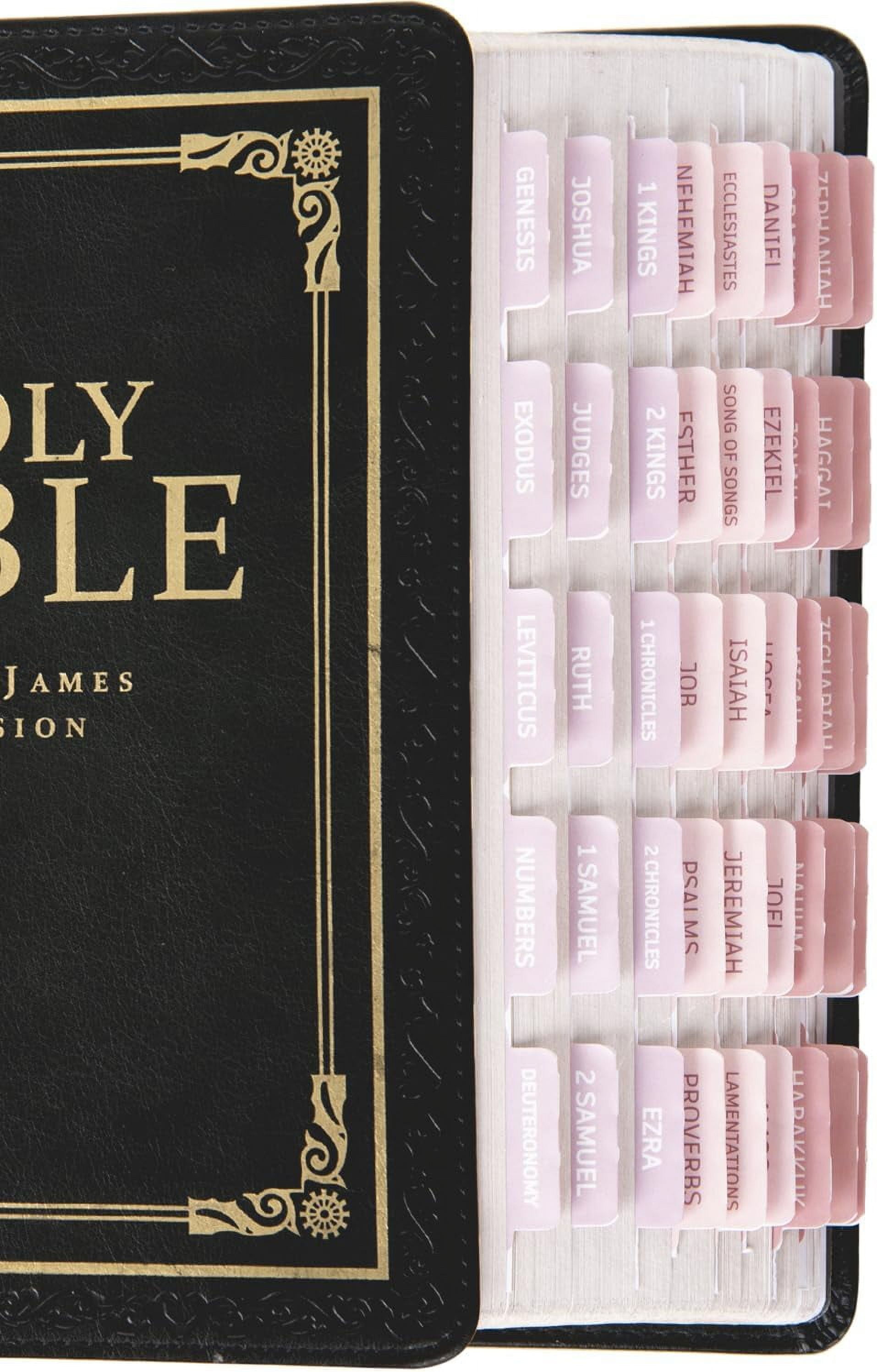 v2croft 75 Bible Index Tabs for Study Bible, Laminated Bible Tabs for ...