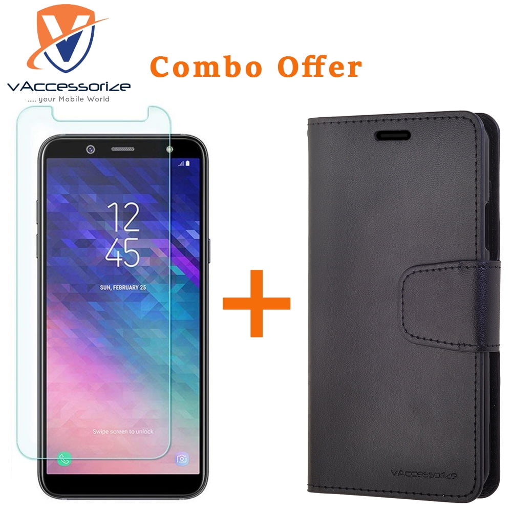 vAccessorize Alcatel 1X Evolve Czerny Wallet Shockproof Leather Black ...