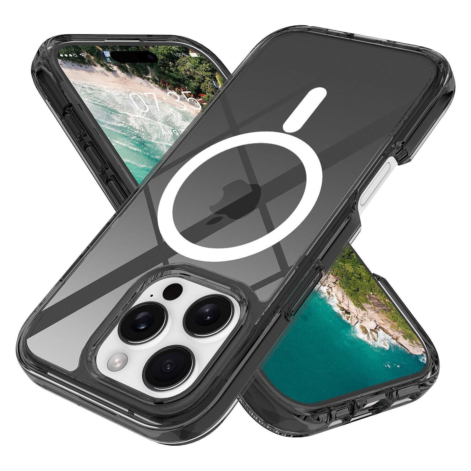 vAccessorize Black Magsafe Case for iPhone 16 Pro Max, Slim ...