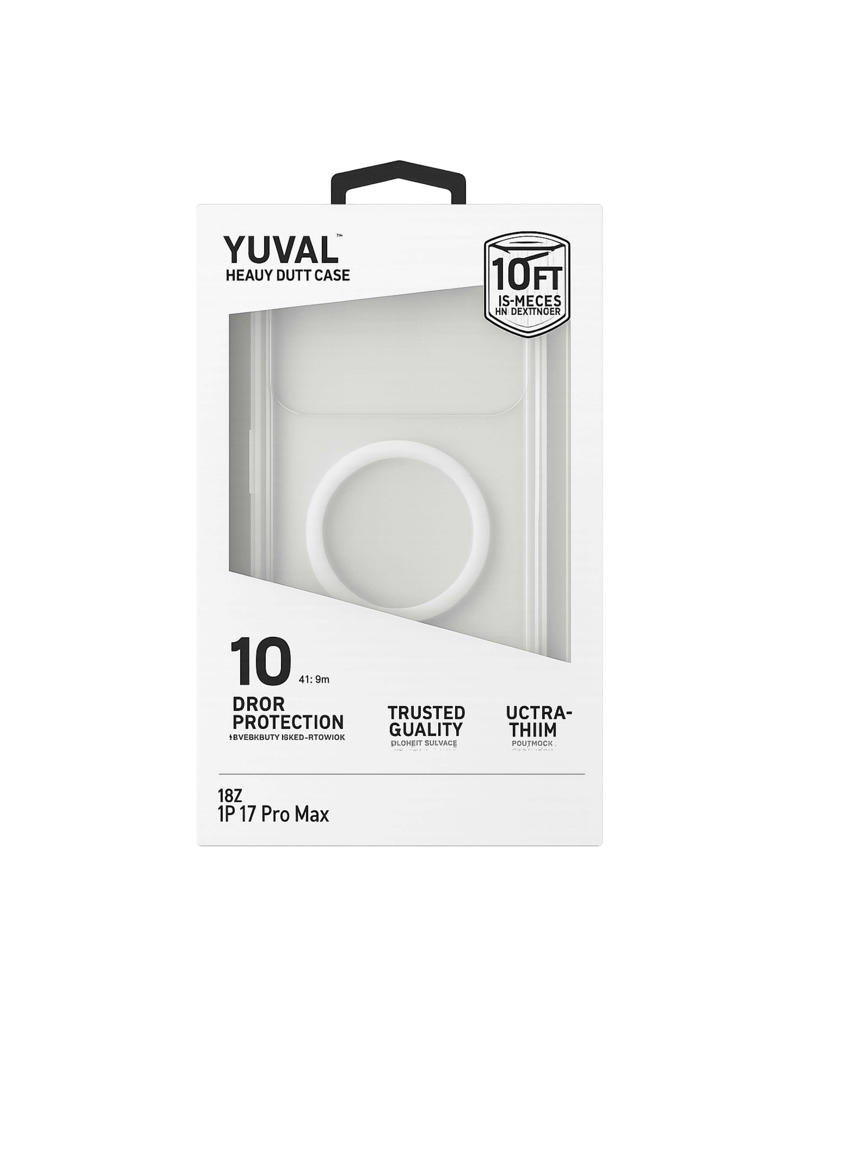 vAcessorize iPhone 17 Pro Max Clear Case, 10ft Drop Protection, MagSafe ...