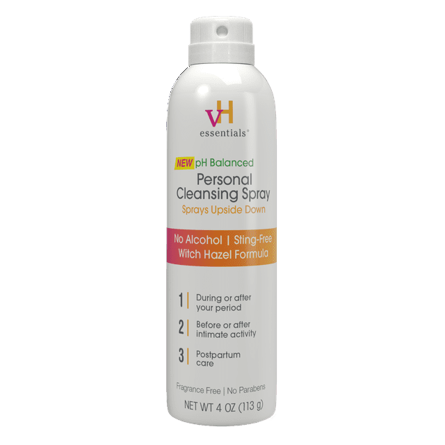 vH essentials Intimate Cleansing Spray - Walmart.com