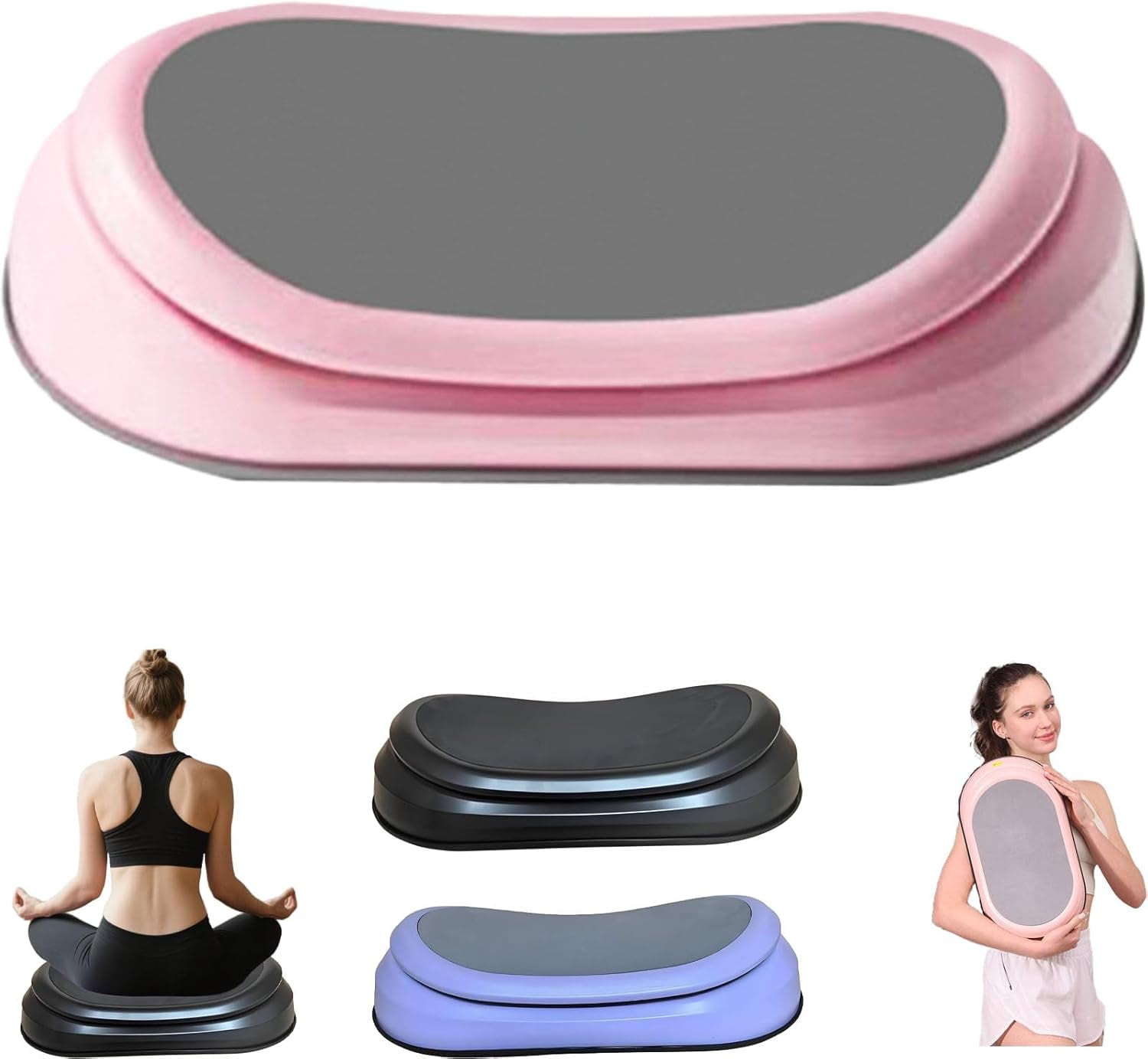 vSeated Waist Twisting Machine – 180° Ab Twister Board with 300 lbs Capacity, Core Sculptor for ...