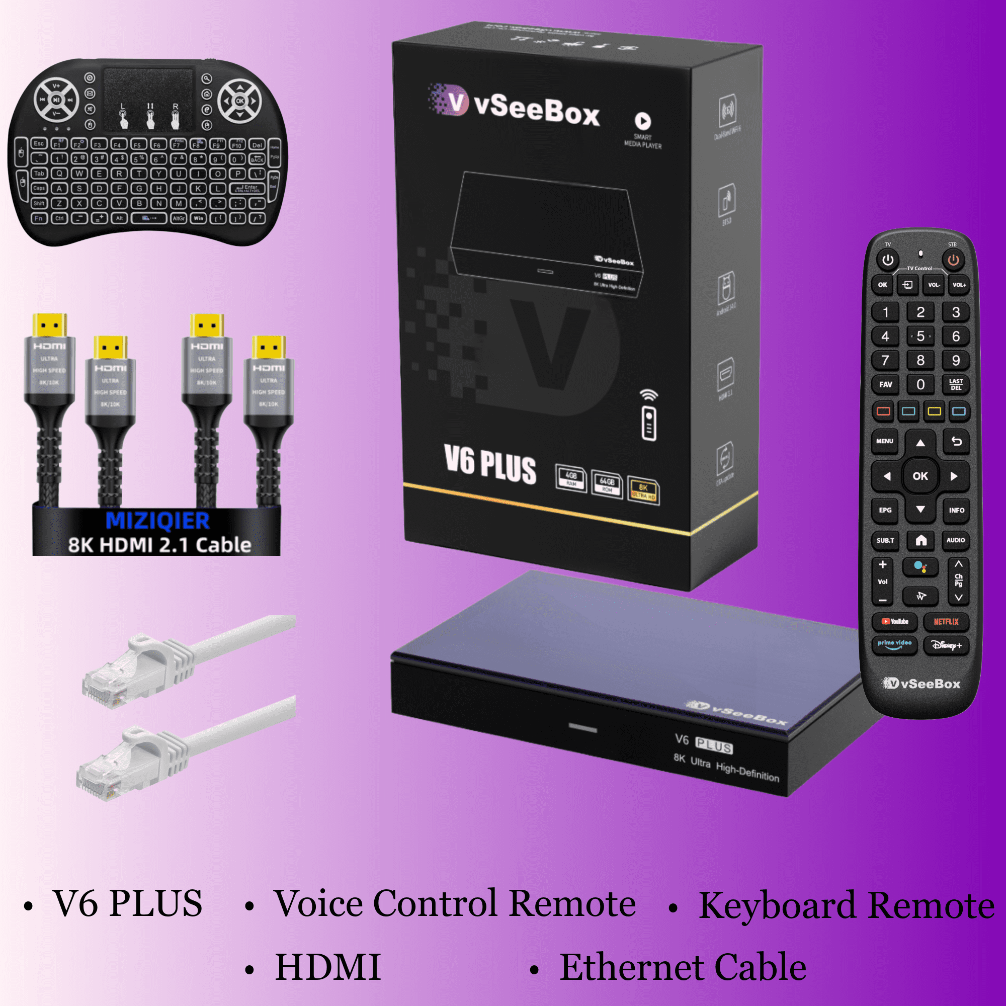 vSee Box V6 Plus 2025 Newest Version Smart Digital Device for Home ...