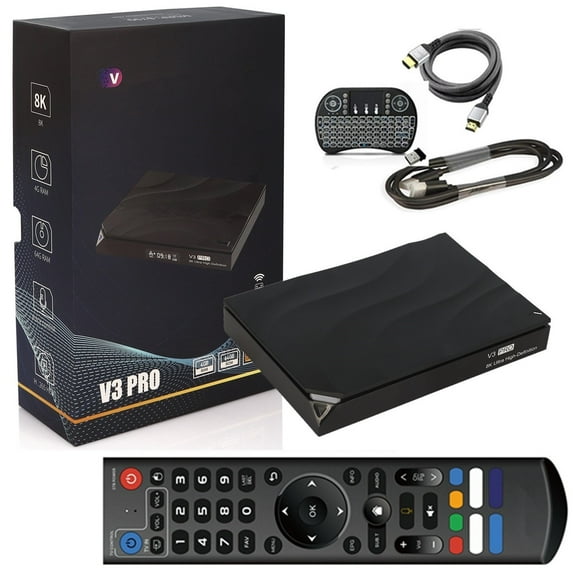 vSeeBox V3 Pro 2025 New-est Version Satellite-Receivers, Strea-ming Box ...