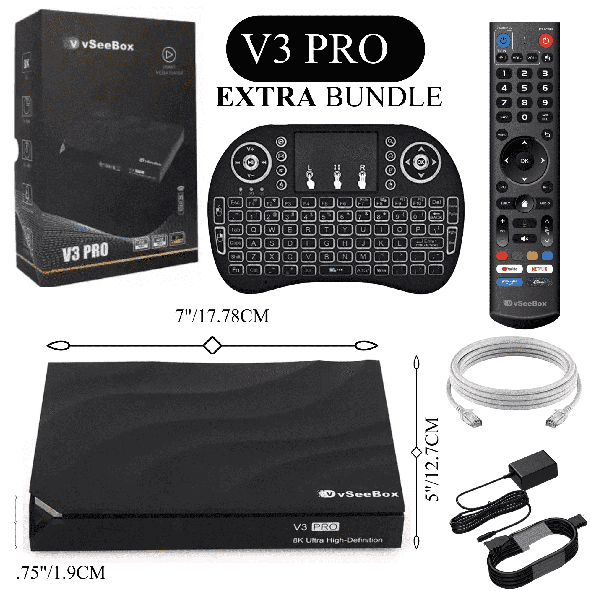 Vseebox 2025 Aazon.co: V-SeeBox V5 Pro 2025 New-est Version Satellite ...