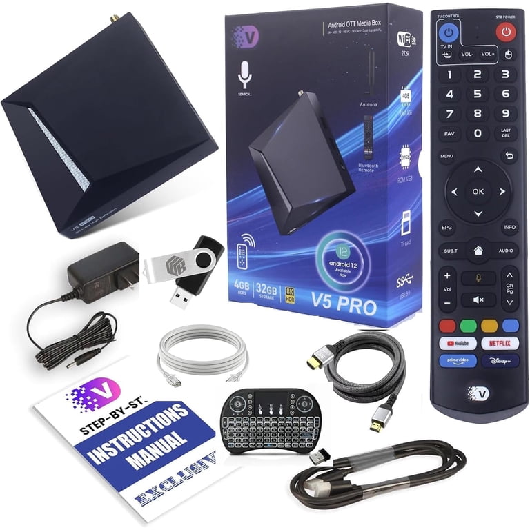 6K Media Streaming Player Vseebox V5 Pro Android TV Box | 6K HDR10 ...