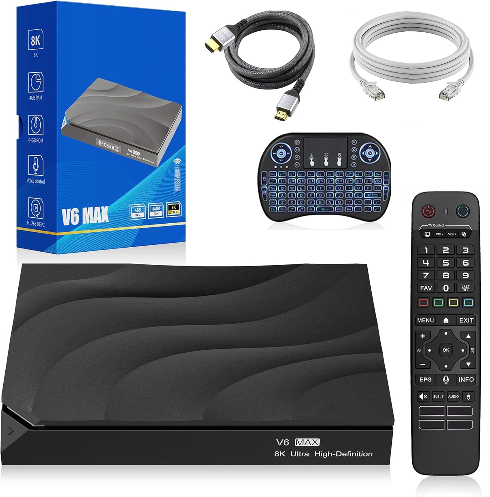 vSeeBox V6 Max 2025 Newest Version Smart Digital Device for Home ...