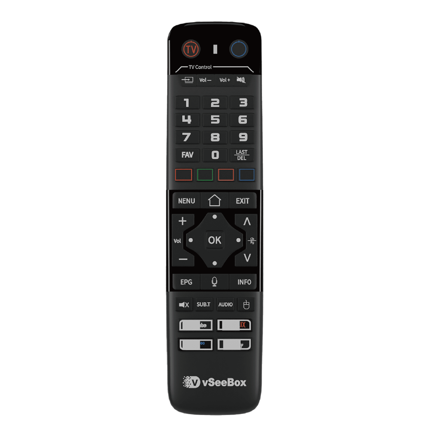 vSeeBox v6 max Replacement Voice Remote Control Backlit - Walmart.com